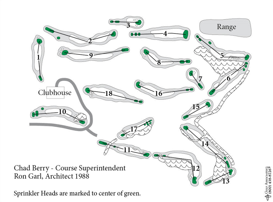 Scorecard - Golden Hills Country Club